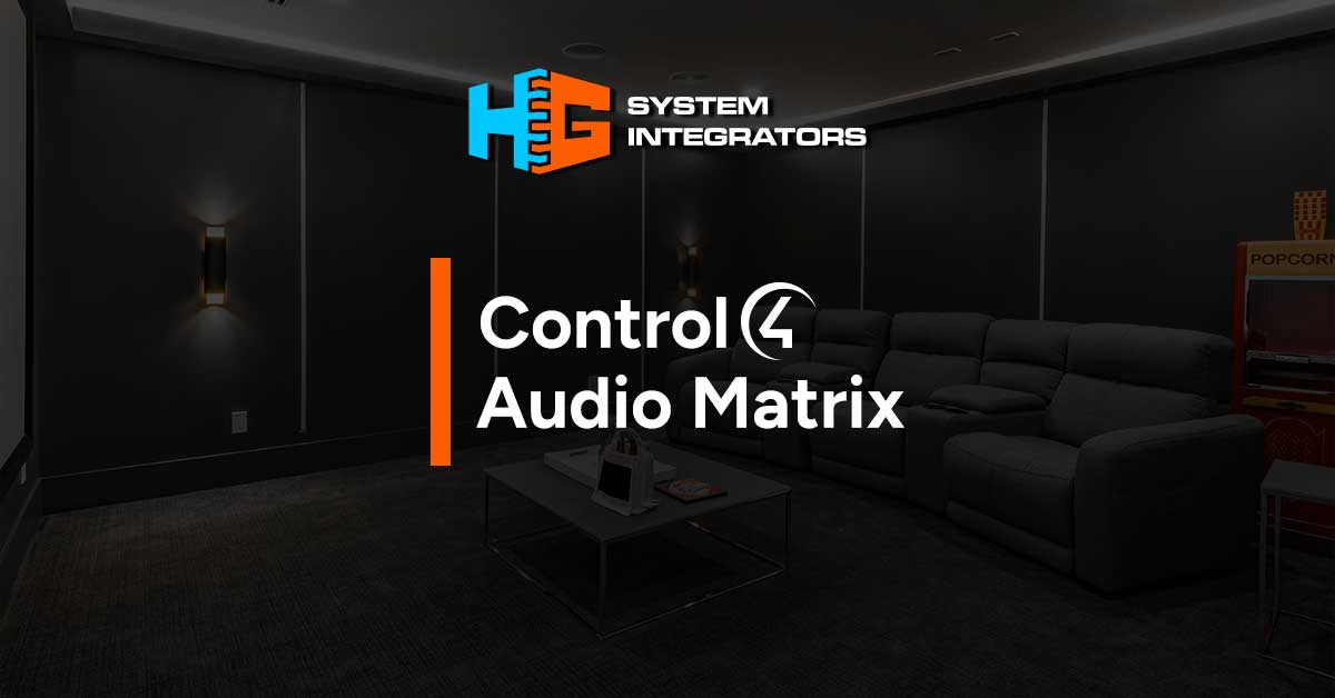 Control4 Audio Matrix | HG System Integrators